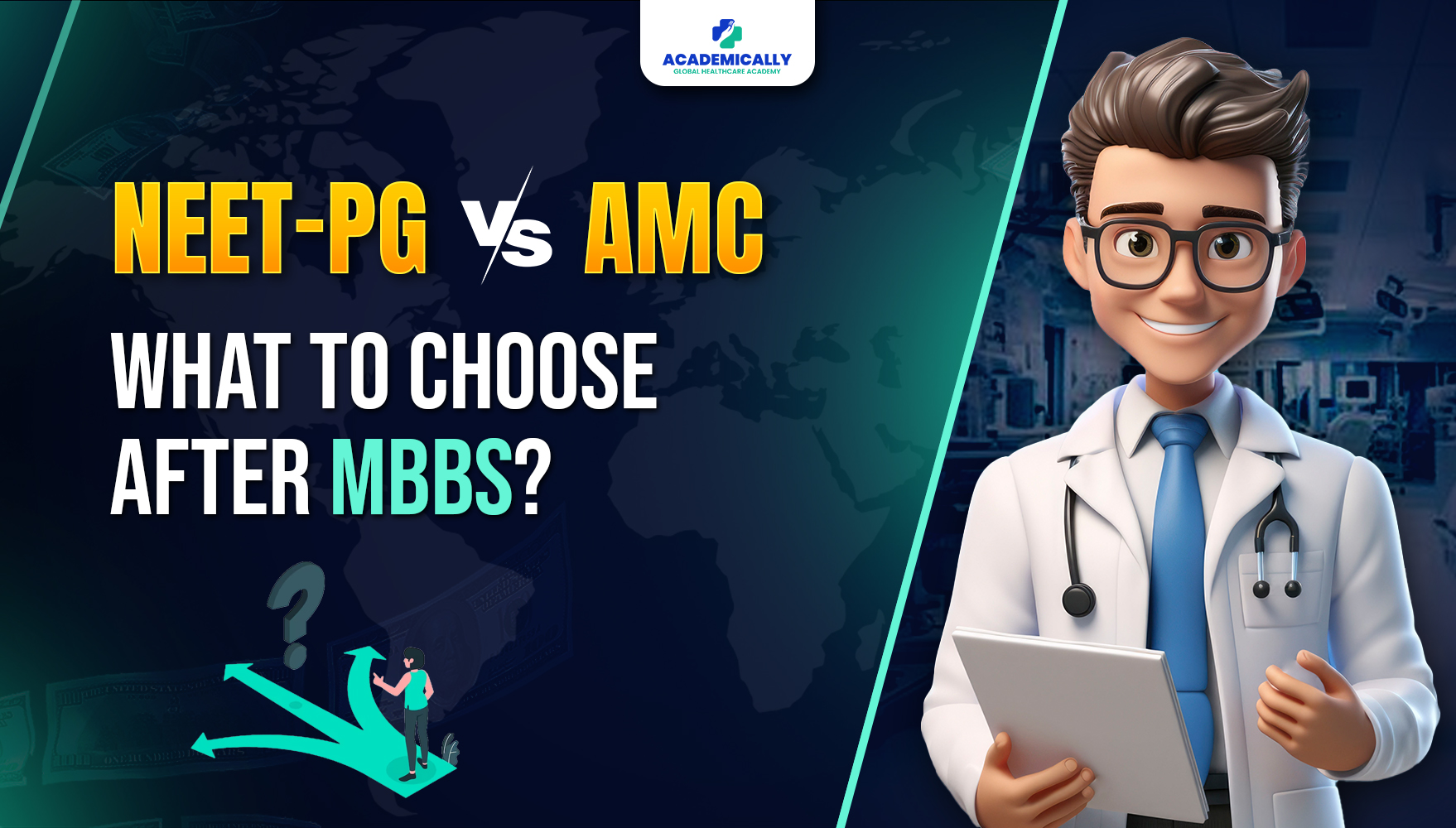 What To Choose After MBBS NEET-PG or AMC | Academically Global