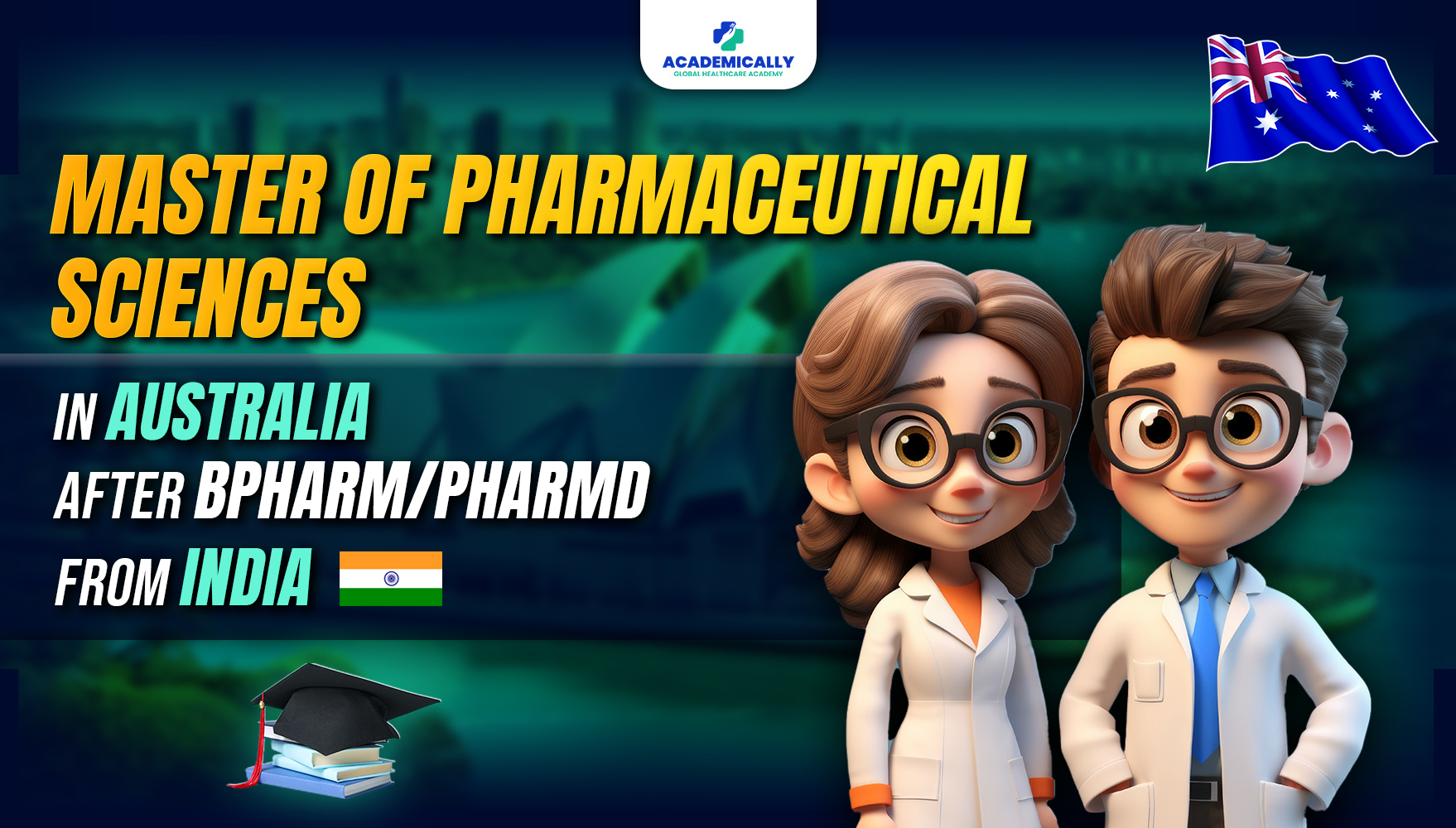 Pursuing Master of Pharmaceutical Sciences in Australia | Academically