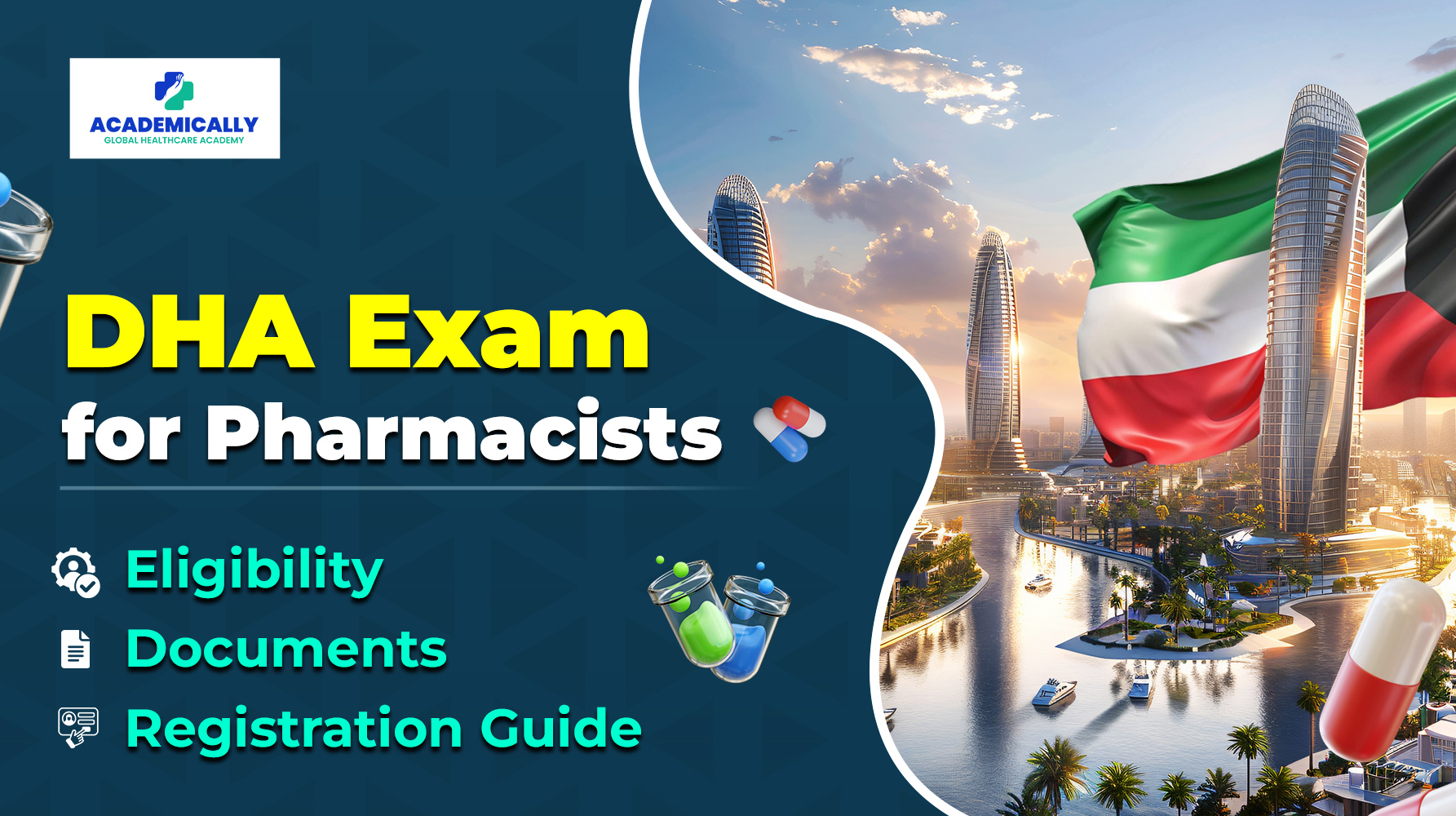 DHA Exam for Pharmacists Eligibility, Documents, & Registration | Academically