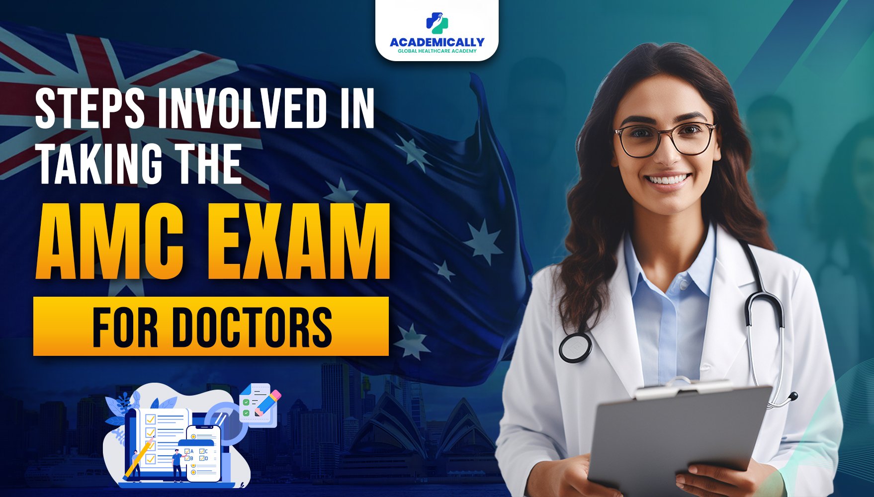 Navigating Steps Involved in Taking AMC Exam | Academically Australia