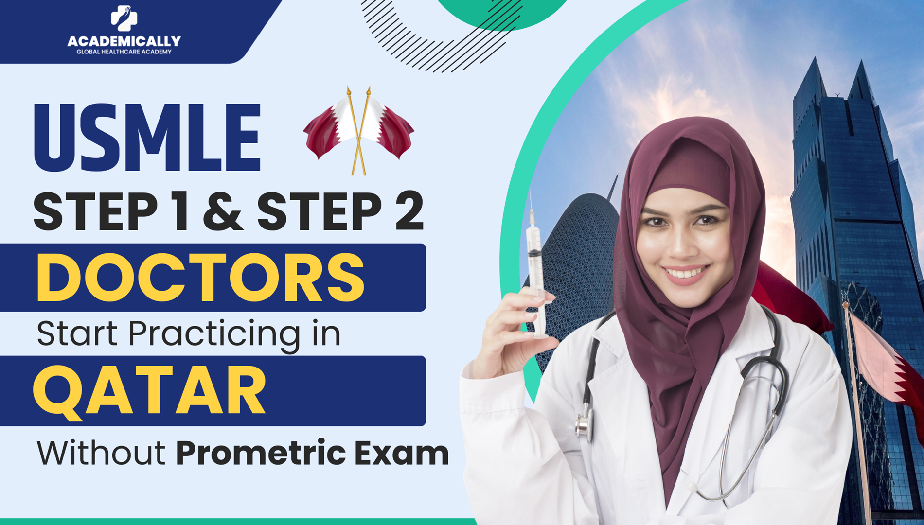 USMLE Step 1 & Step 2 Doctors Start Practicing in Qatar Without Waiting ...