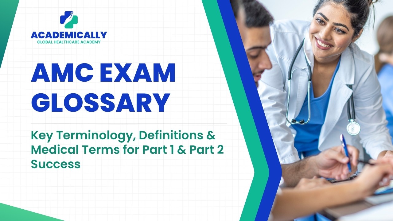 AMC Exam Glossary: Key Terminology, Definitions & Medical Terms