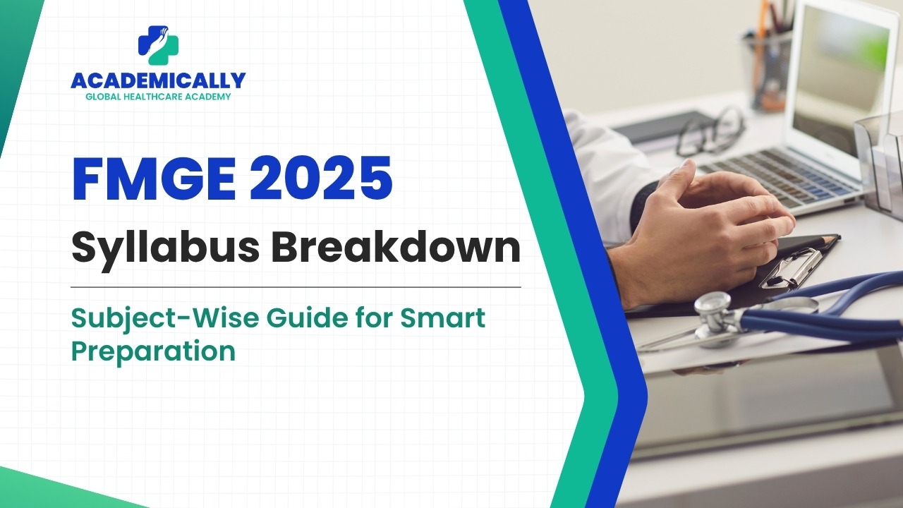 FMGE 2025 Syllabus Breakdown – Subject-Wise Guide for Smart Preparation